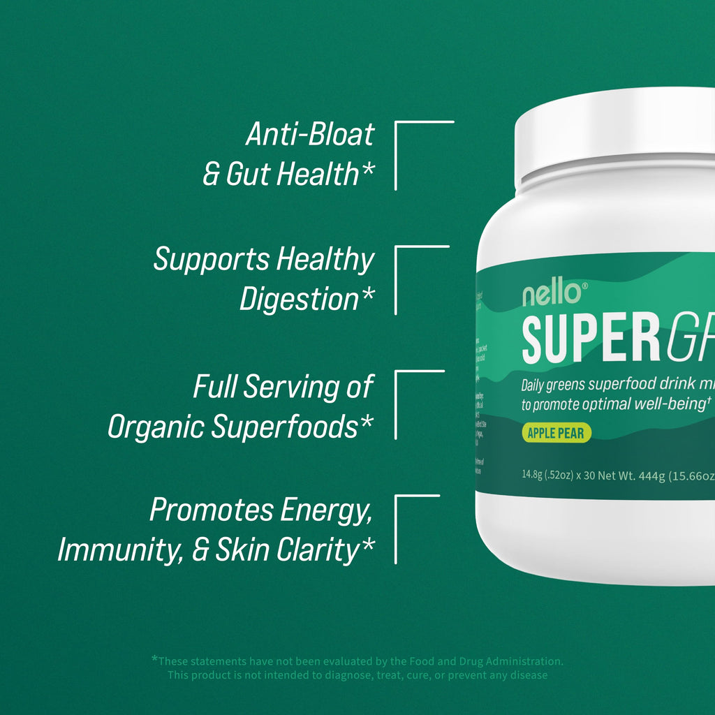 organic greens powder with spinach