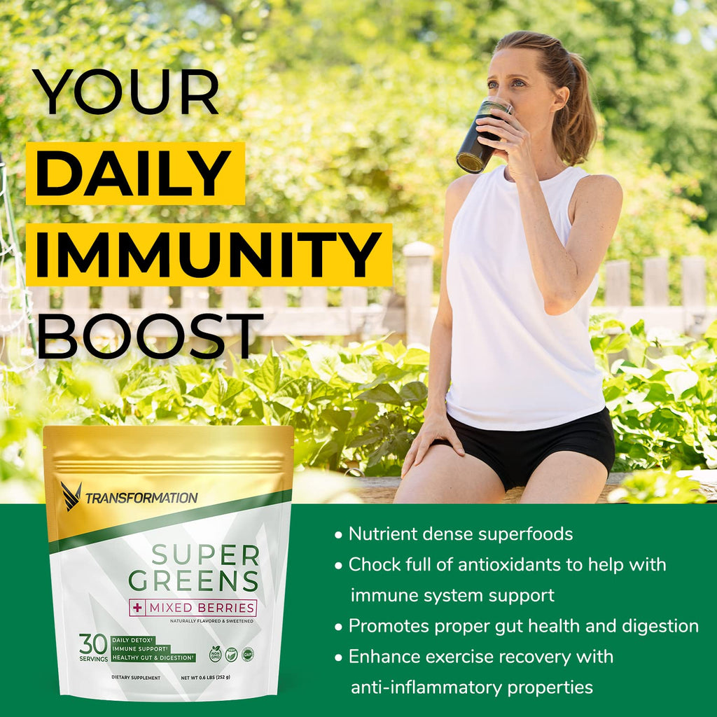 organic greens powders for detox