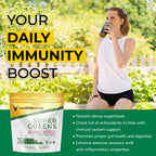 organic greens powders for detox