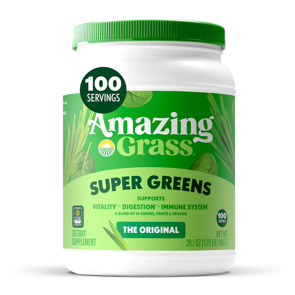 organic greens powders for energy