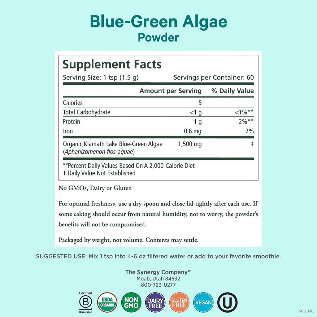 organic greens powders for energy