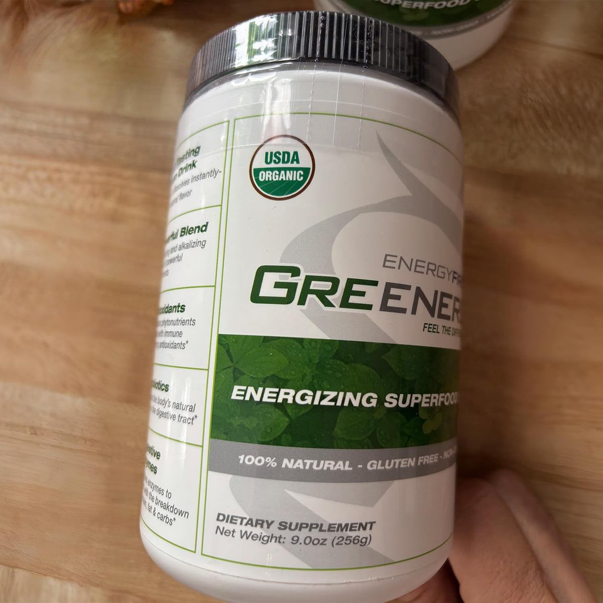 organic greens powders for immune support