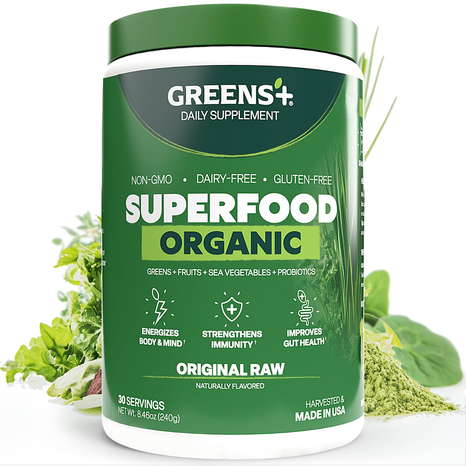 organic greens powders for smoothies