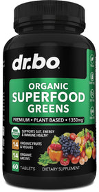 organic greens powders for vitality