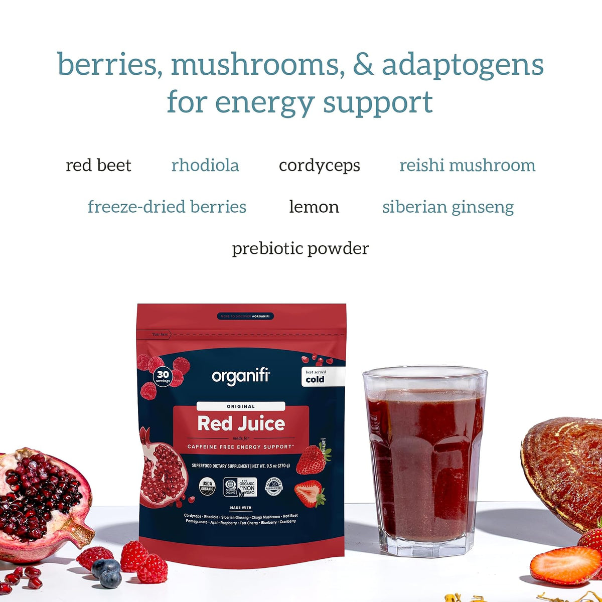 organic greens powders for vitality