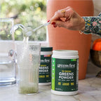 Organic greens powders for wellness