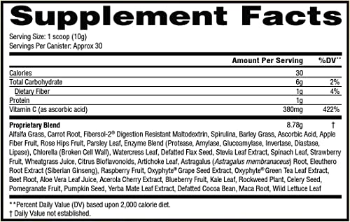 organic greens powders for wellness