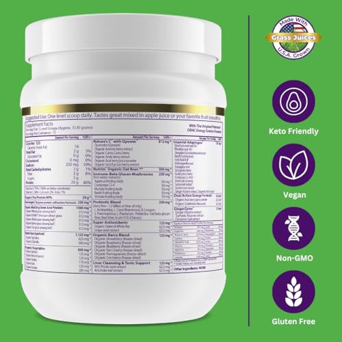 organic greens vitamin supplement