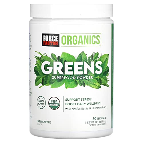 Organic greens with ashwagandha benefits