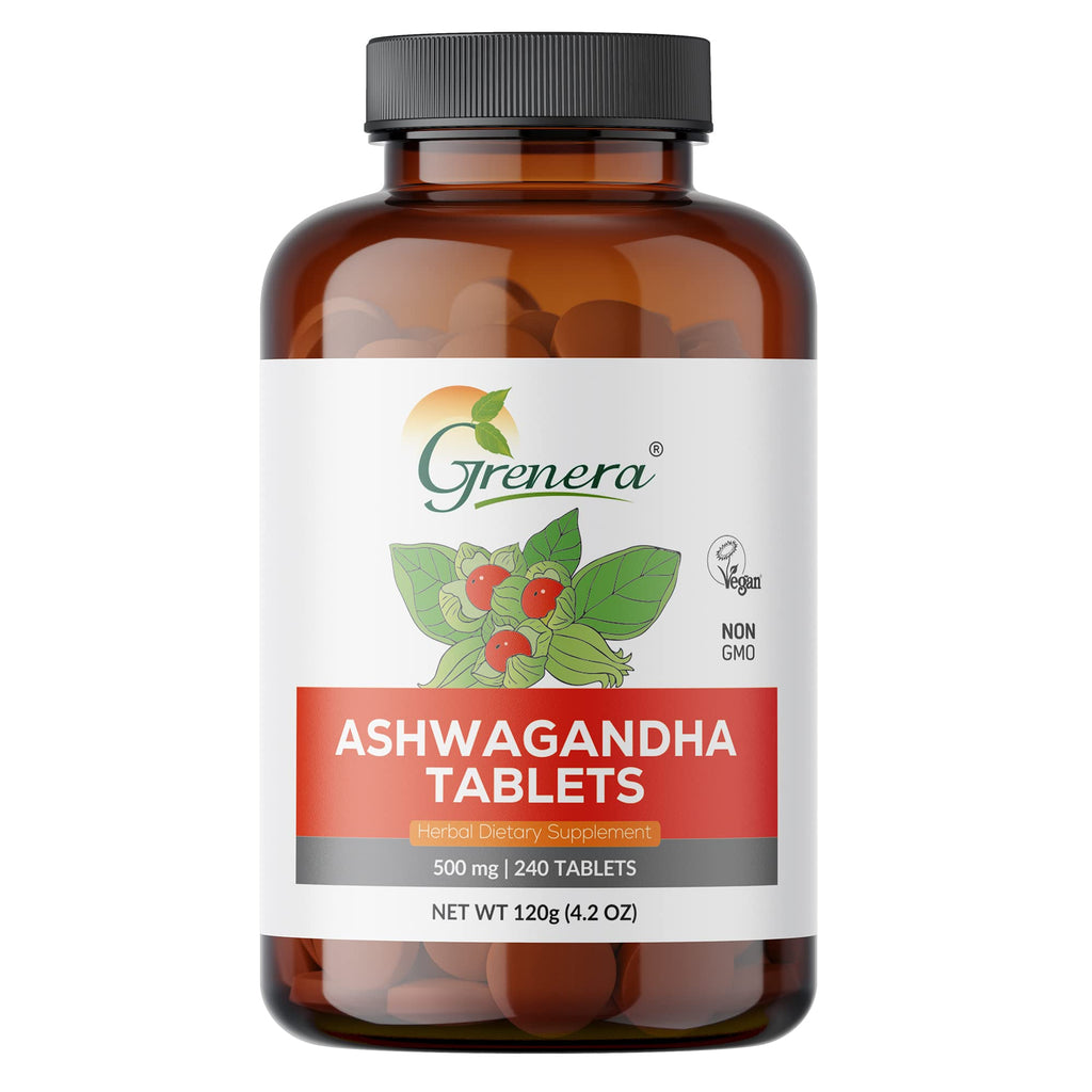 organic Grenera Ashwagandha tablets