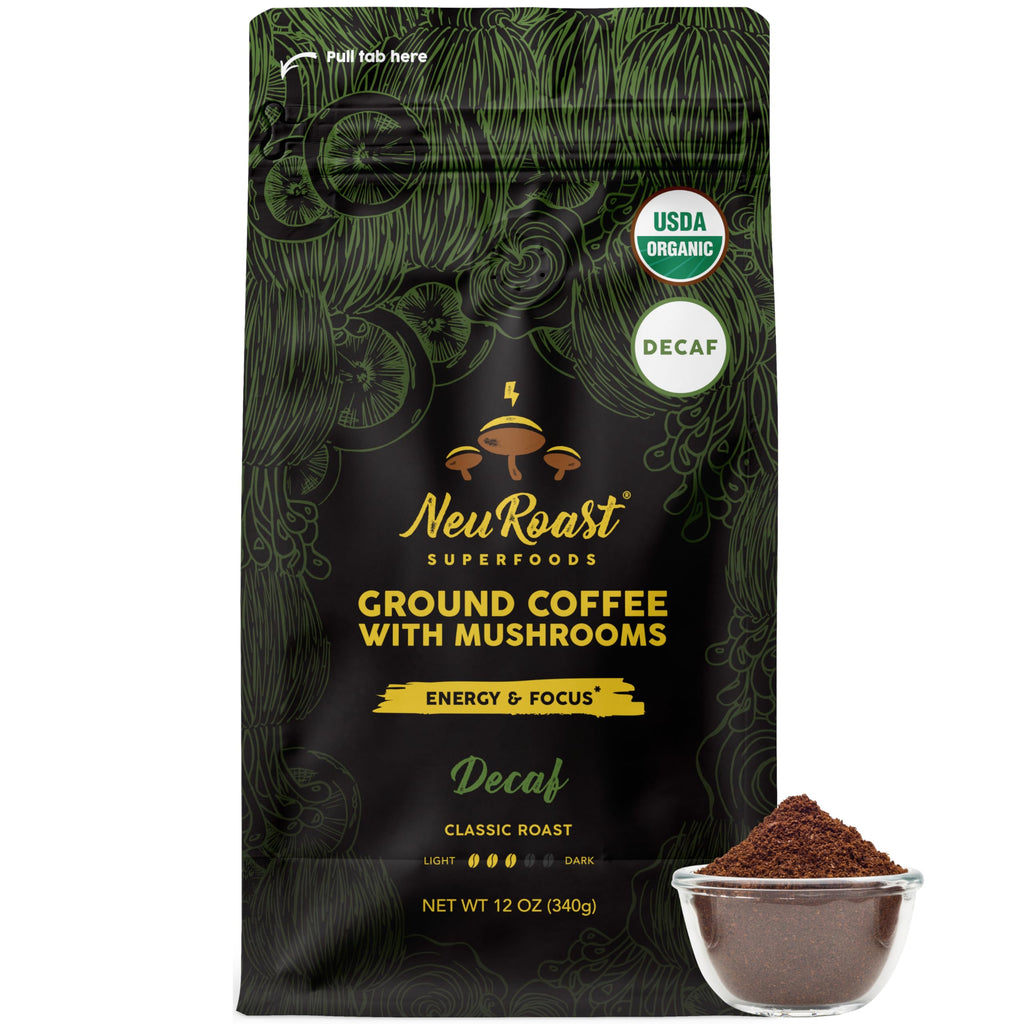organic ground coffee for energy