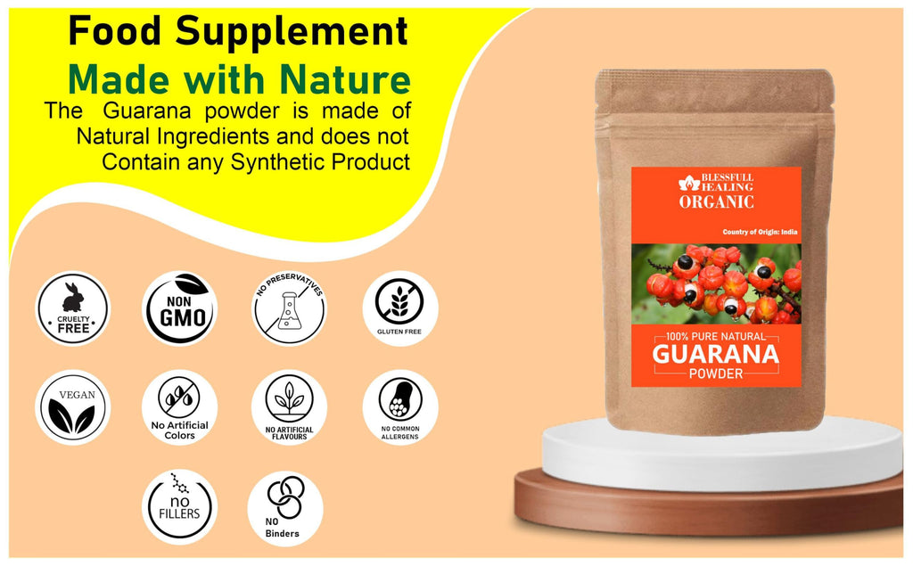 organic guarana for healthy lifestyle