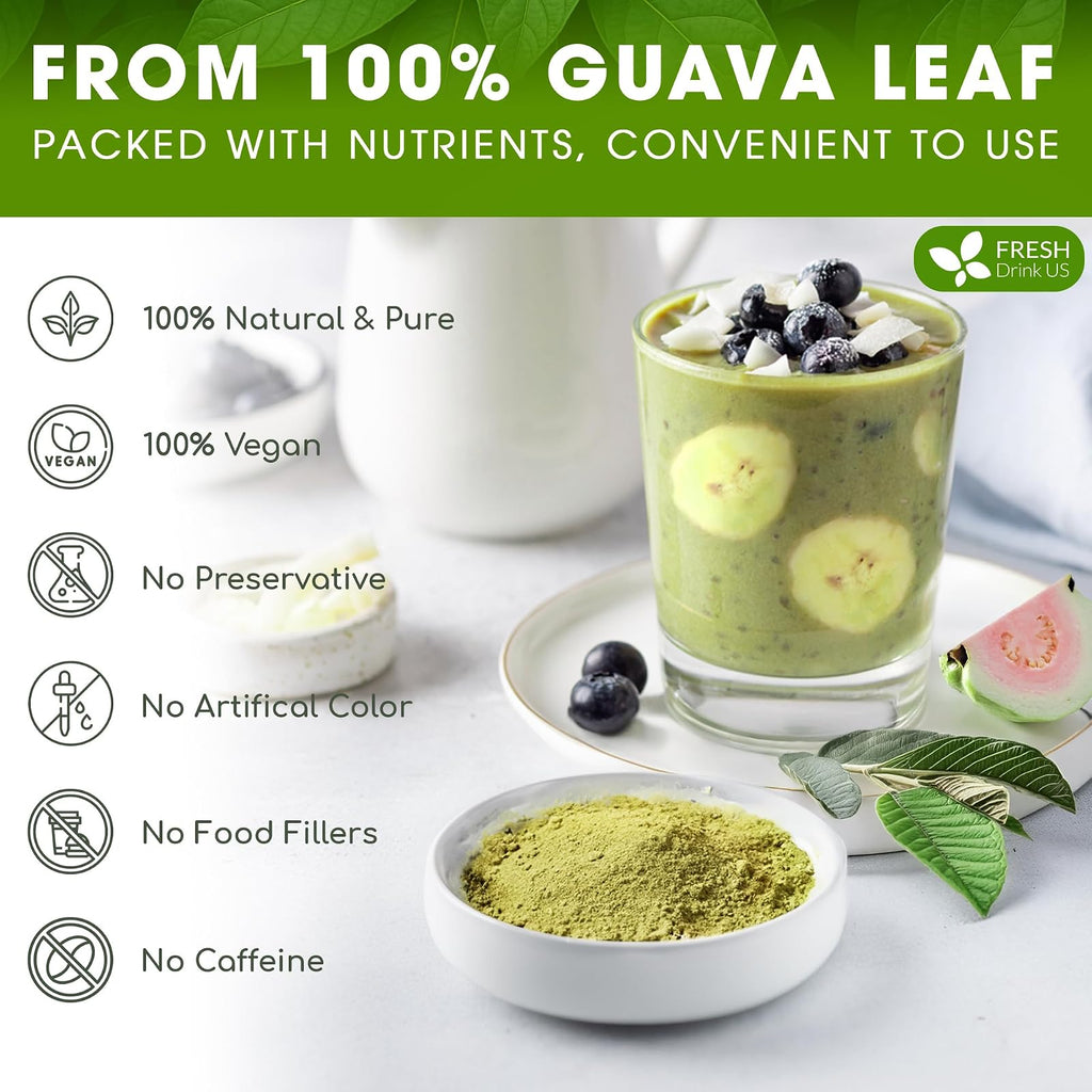 organic guava leaf detox tea