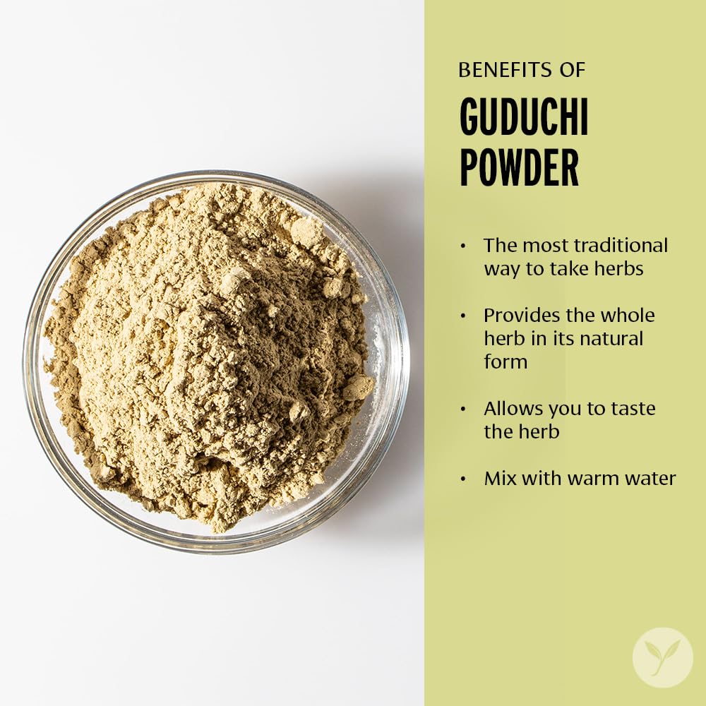 Organic Guduchi powder for digestive health