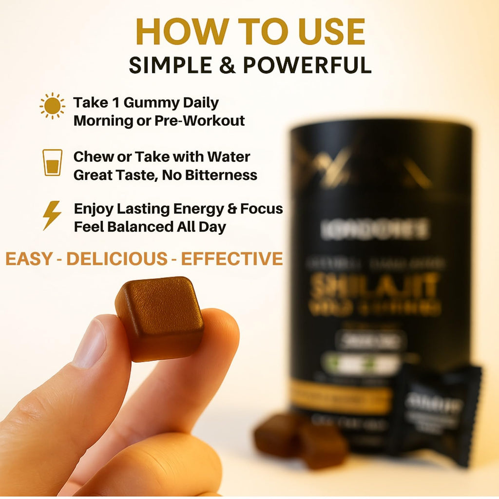 Organic gummies for daily health