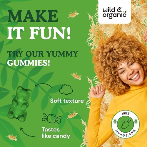 Organic gummies packed with vitamins and minerals
