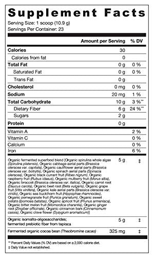 Organic gut support with ginger