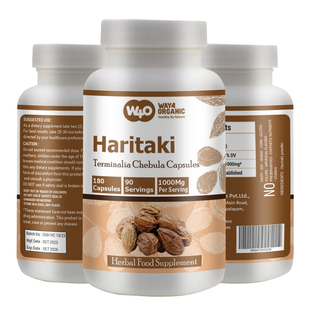 organic haritaki capsules for wellness