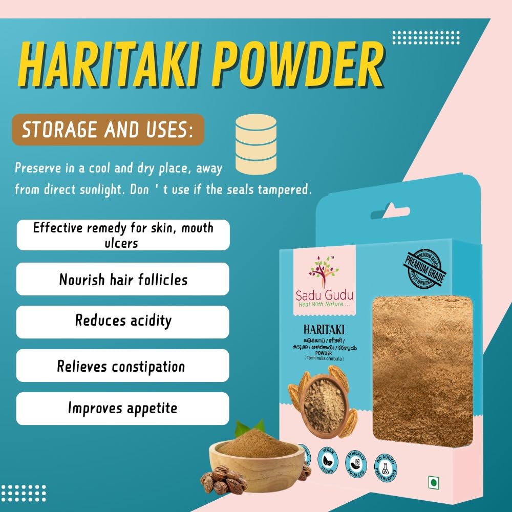 organic haritaki for holistic health