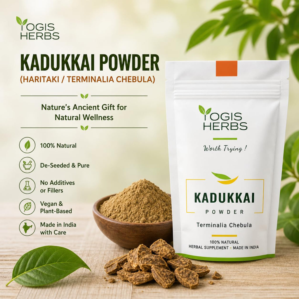 Organic Haritaki powder for wellness