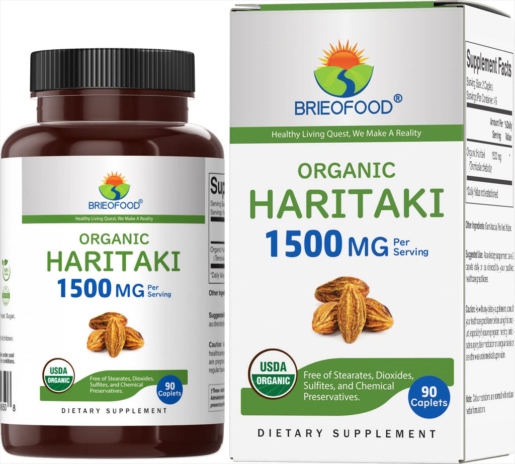 organic haritaki supplement for wellness