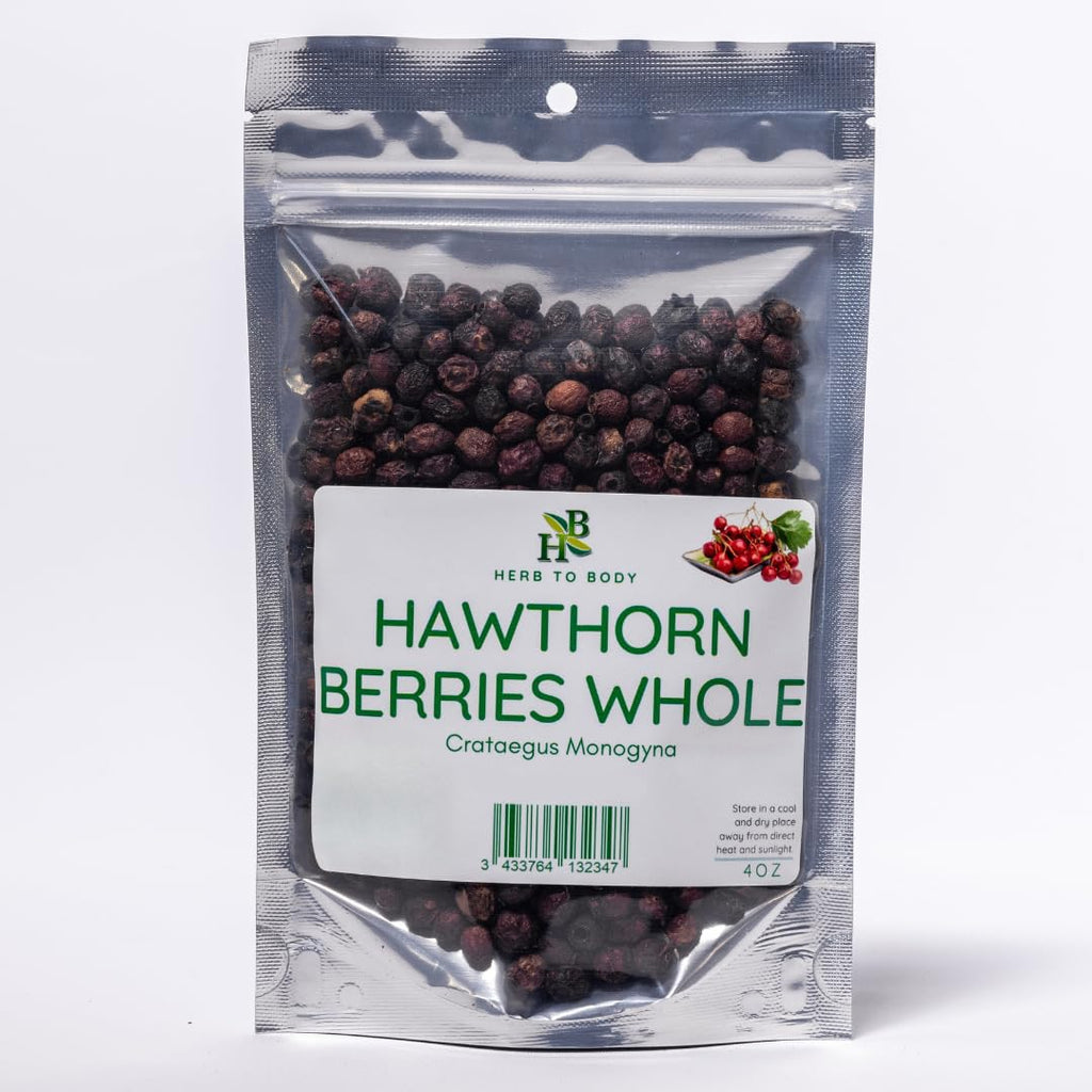 organic hawthorn berries for herbal tea