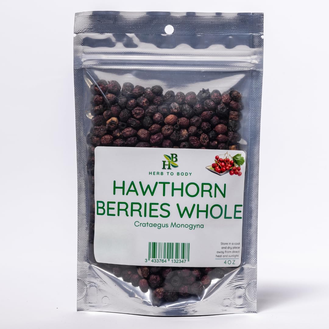 organic hawthorn berries for herbal tea