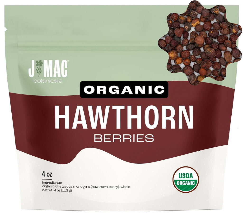 organic hawthorn berries for tea