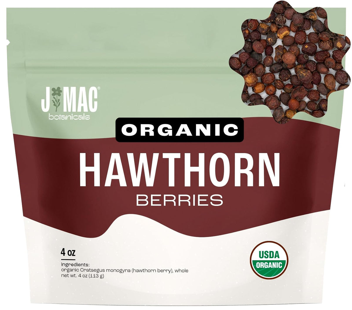 organic hawthorn berries for tea