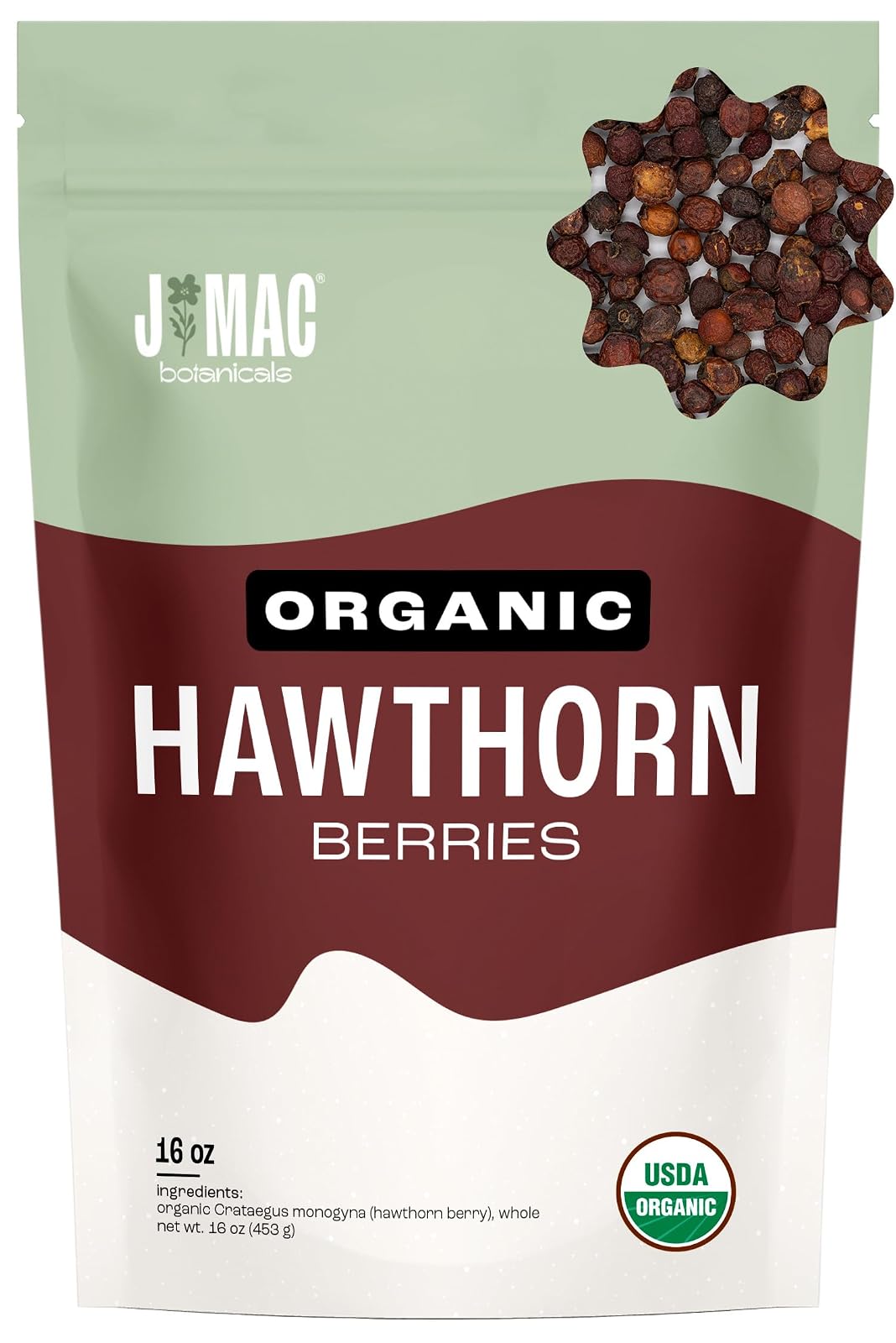 organic hawthorn berries for tea