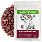 organic hawthorn berries herbal tea