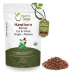 organic hawthorn berries herbal tea