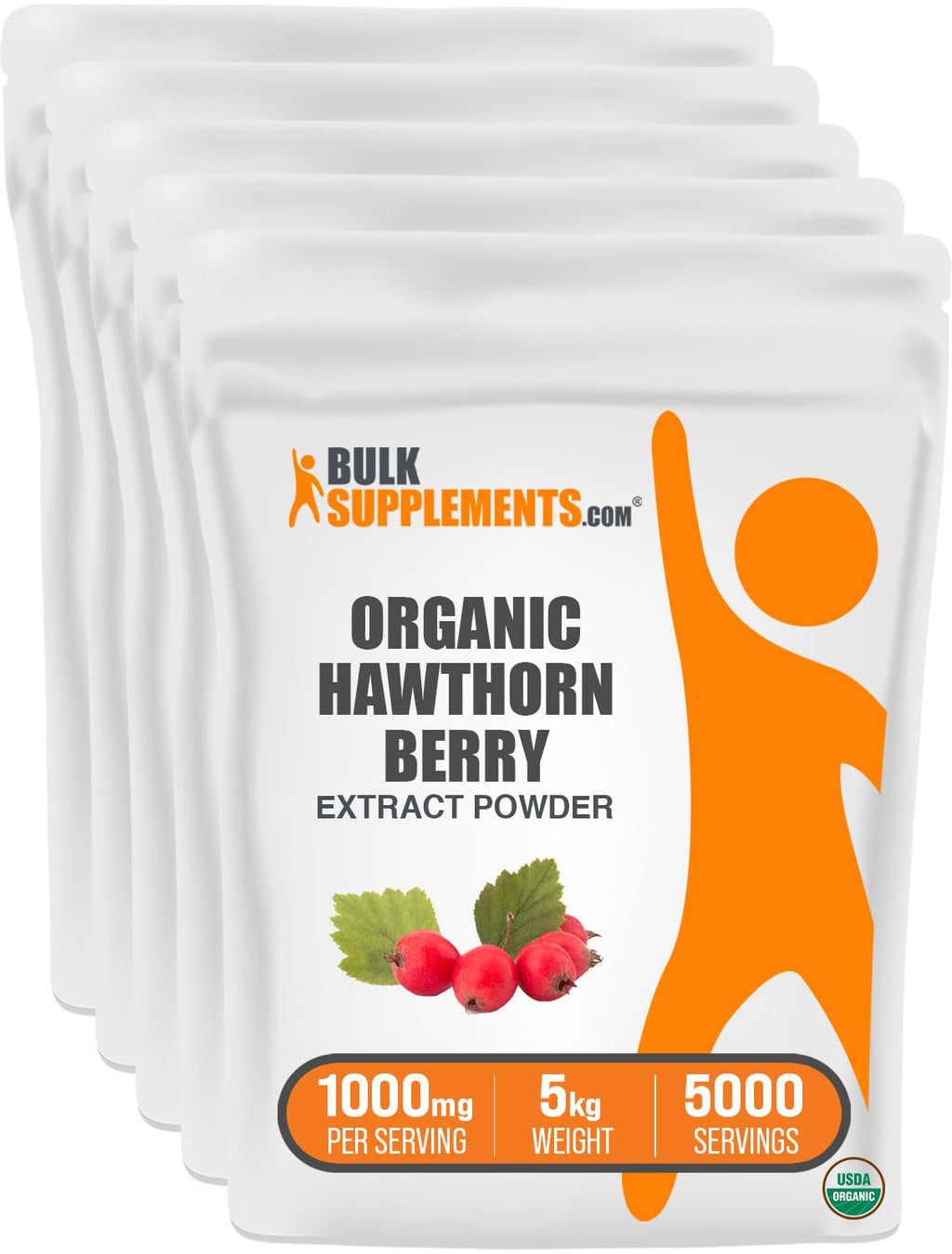 organic hawthorn berry extract powder