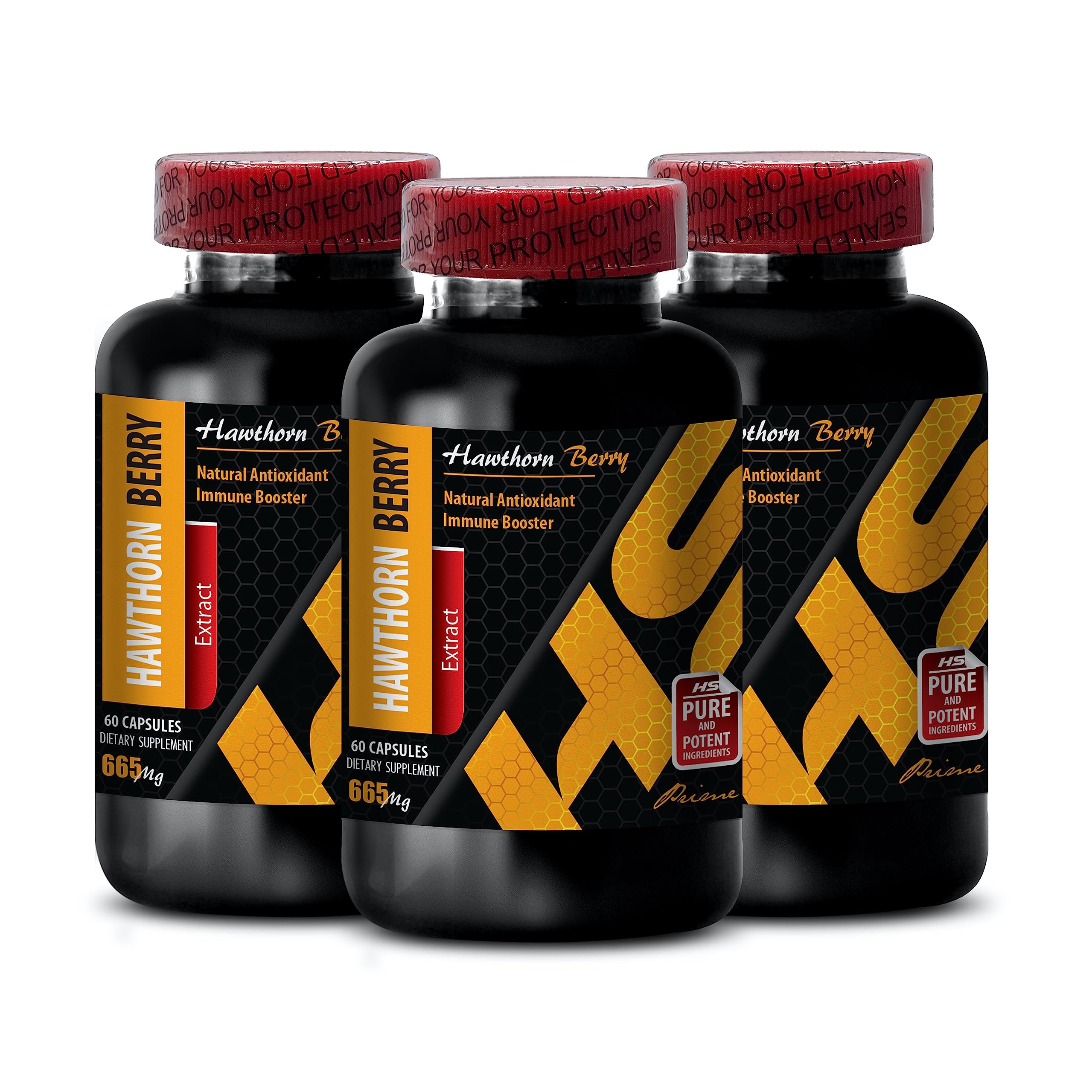 organic hawthorn berry extract supplement