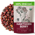 organic hawthorn berry herbal tea