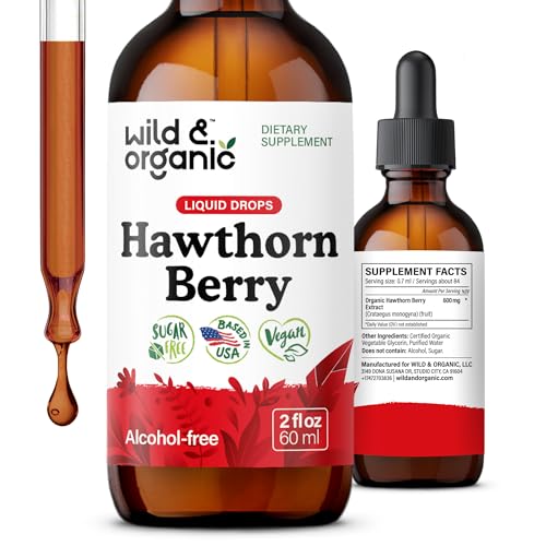 organic hawthorn drops for antioxidants
