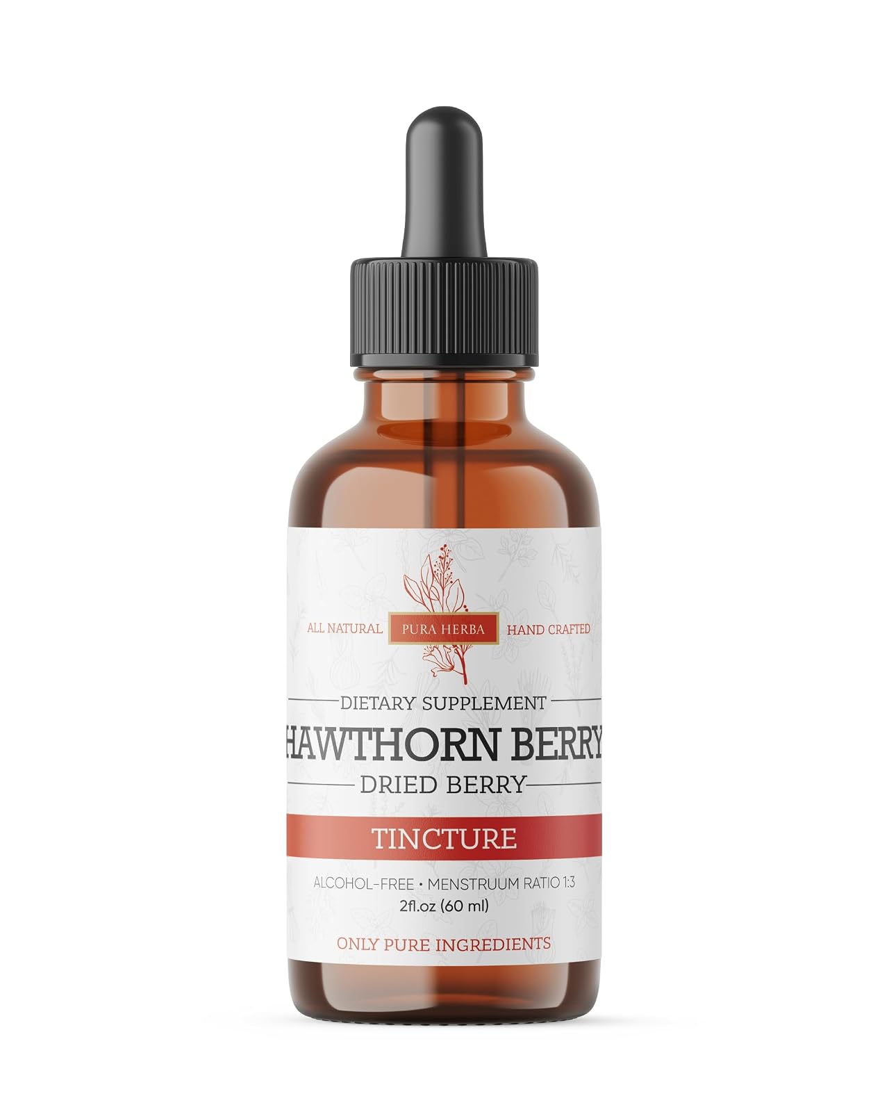 Organic hawthorn extract for daily use