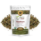 organic hawthorn herbal tea blend