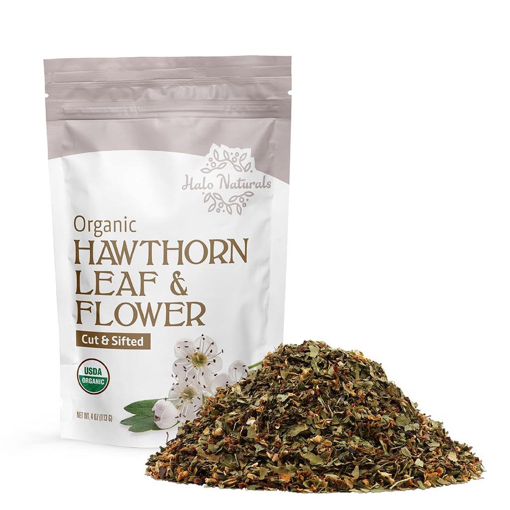 organic hawthorn leaf and flower benefits