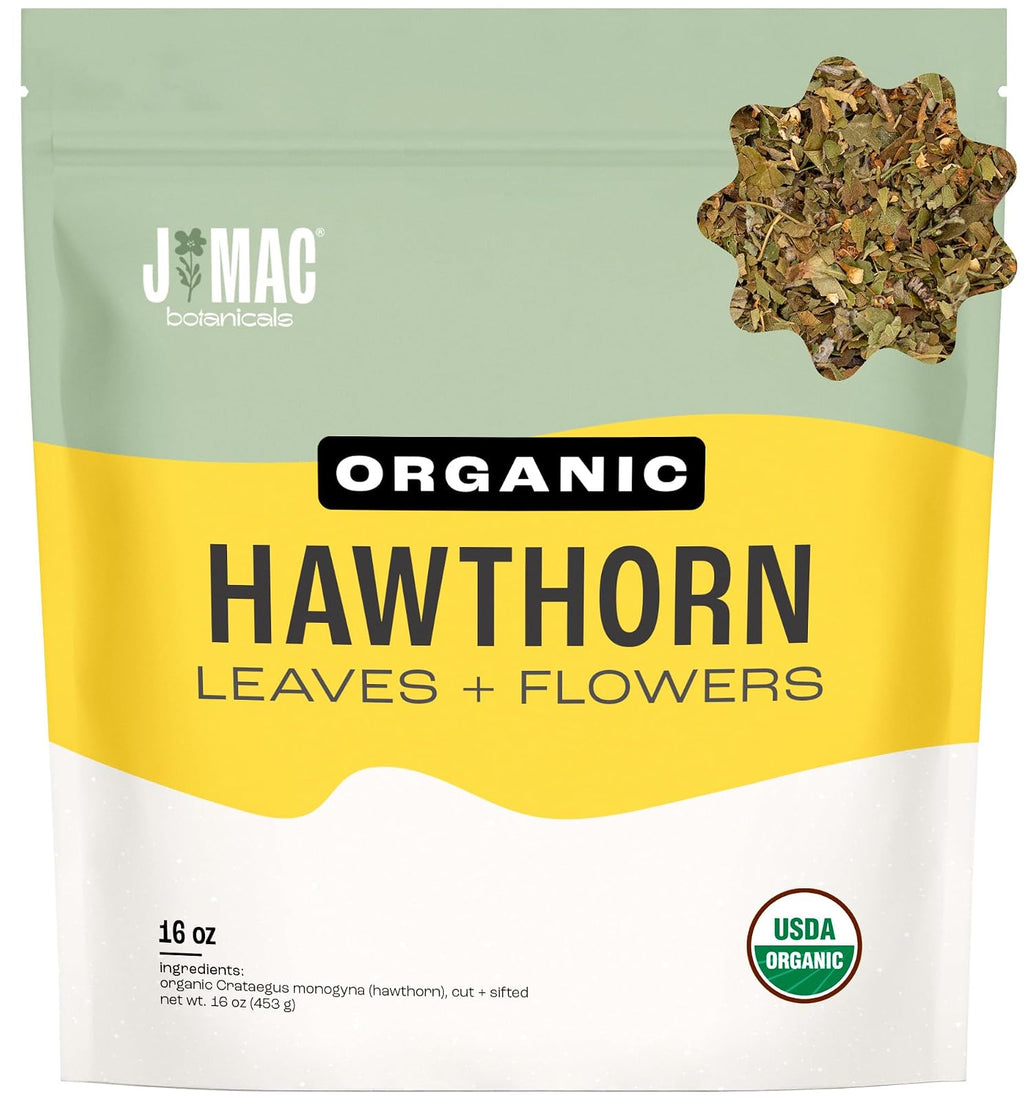 organic hawthorn leaf herbal tea