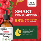 organic hawthorn tincture for stress relief