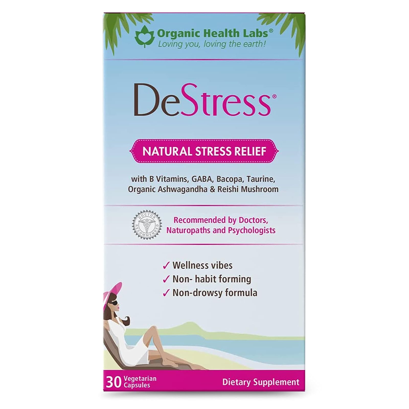 Organic Health Labs multivitamins for stress relief