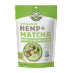 organic hemp and matcha powder