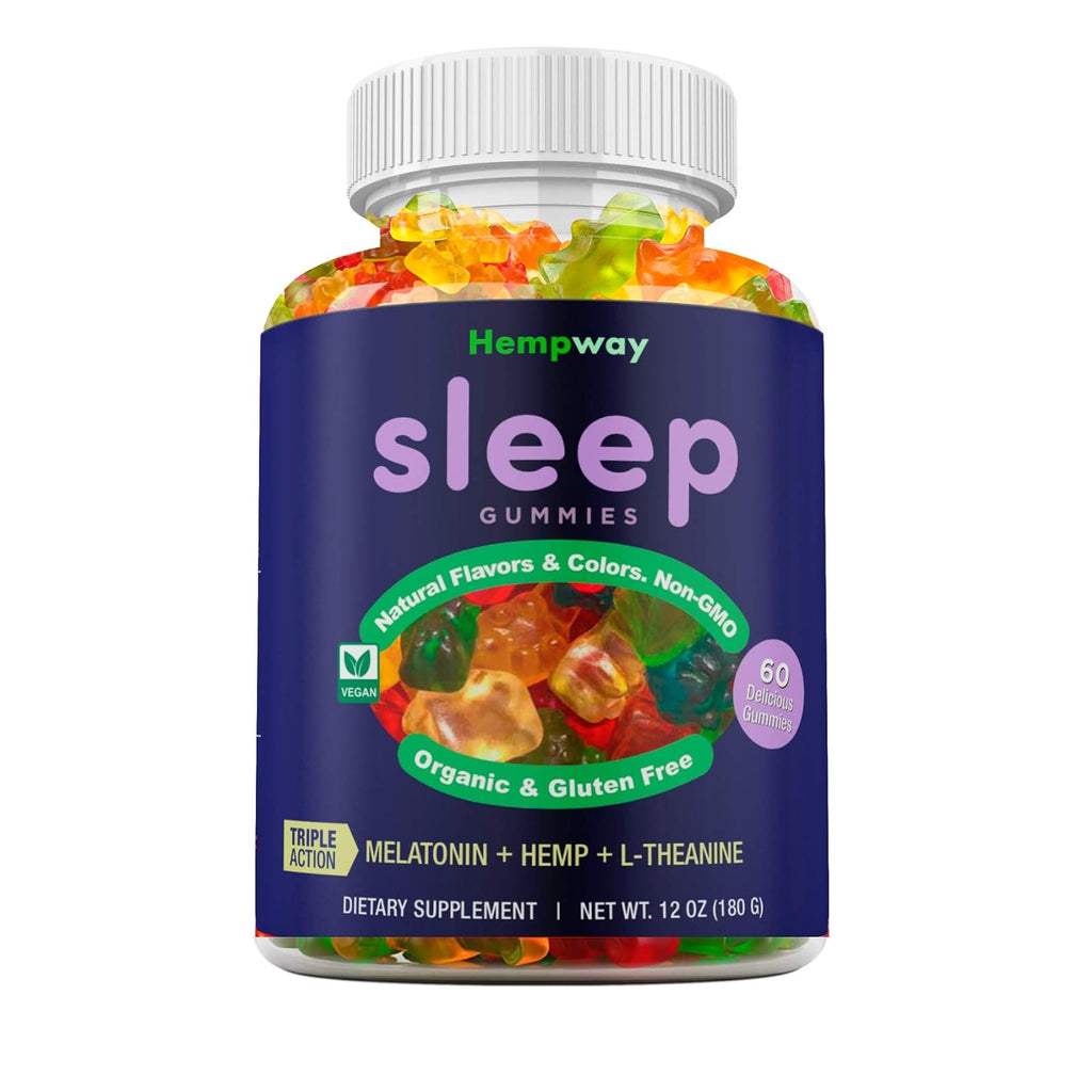organic hemp melatonin sleep gummies