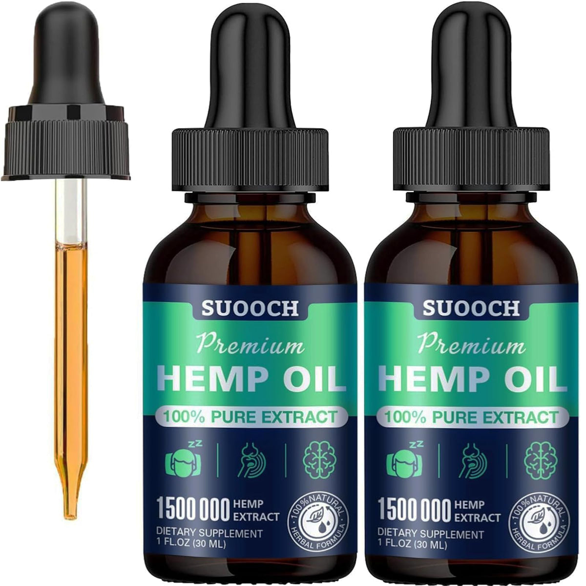 organic hemp oil drops for wellness