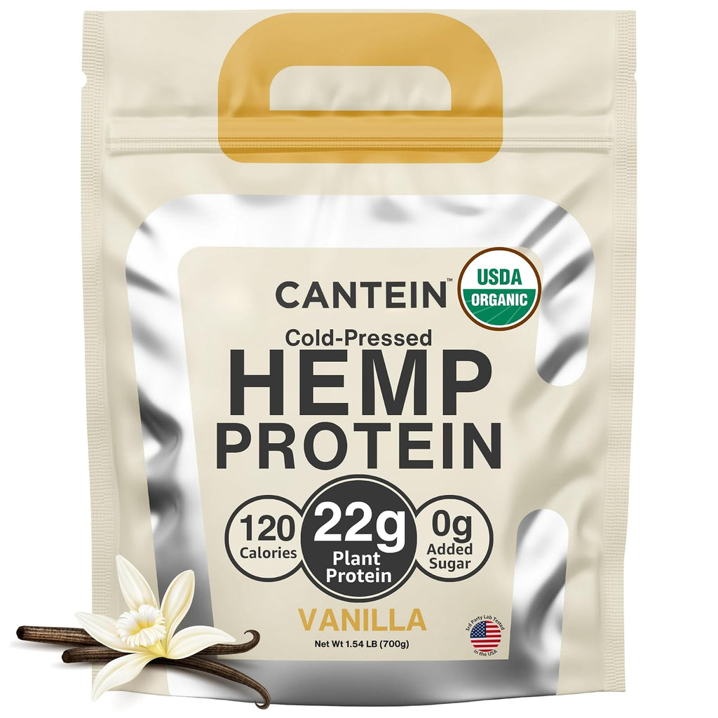 organic hemp protein powder vanilla