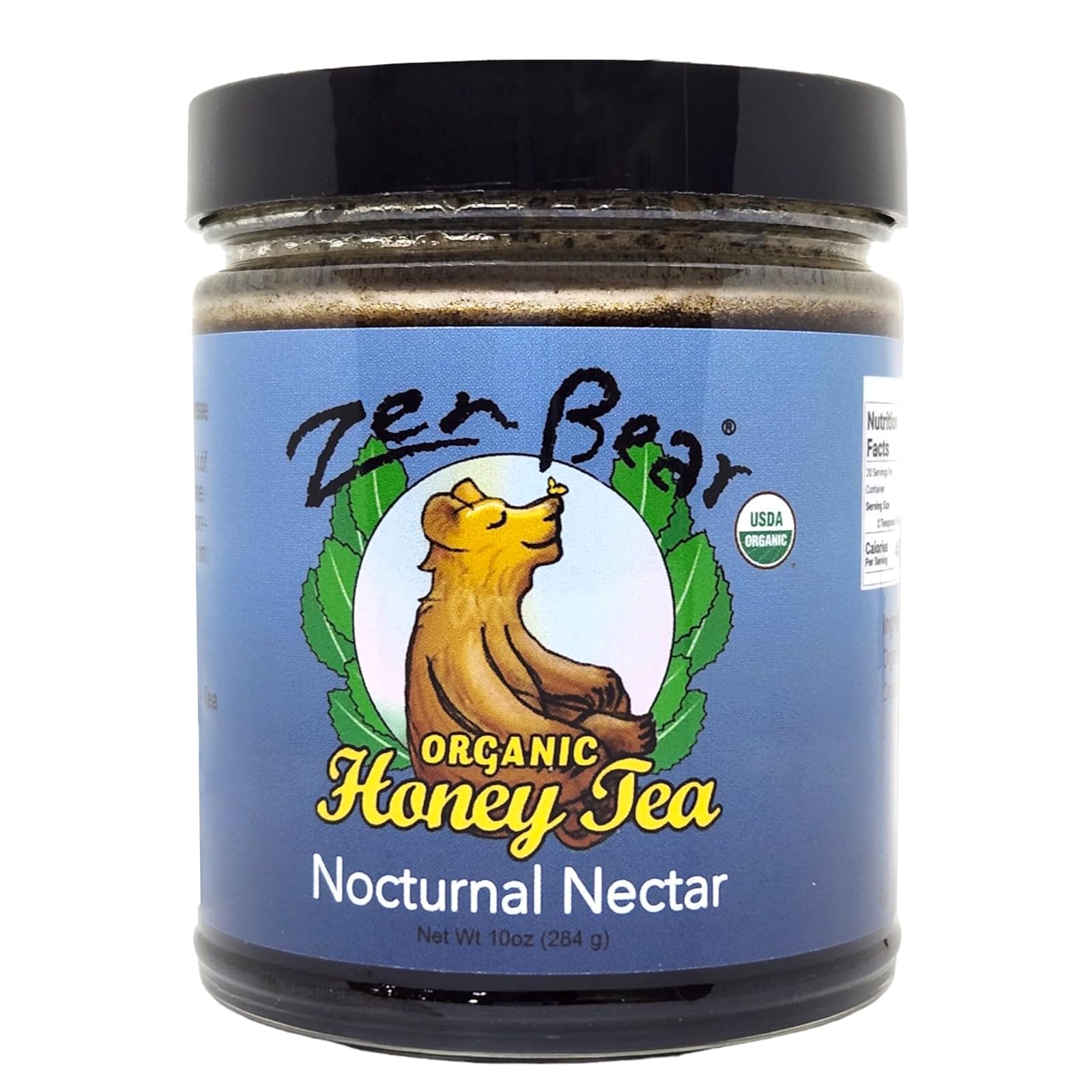 Organic herb-infused honey tea