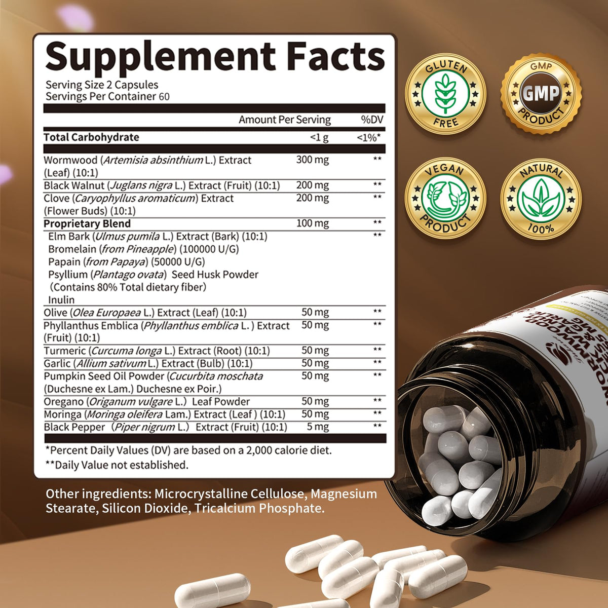 Organic herbal blend for vitality