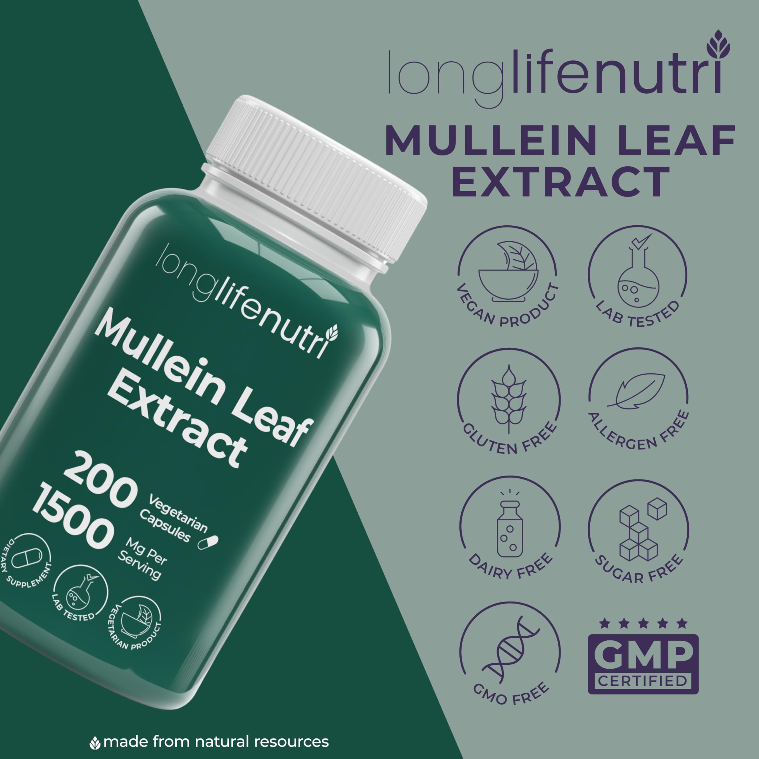 Organic herbal capsules for holistic health