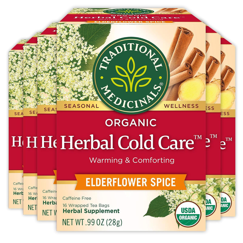 organic herbal cold care tea bags